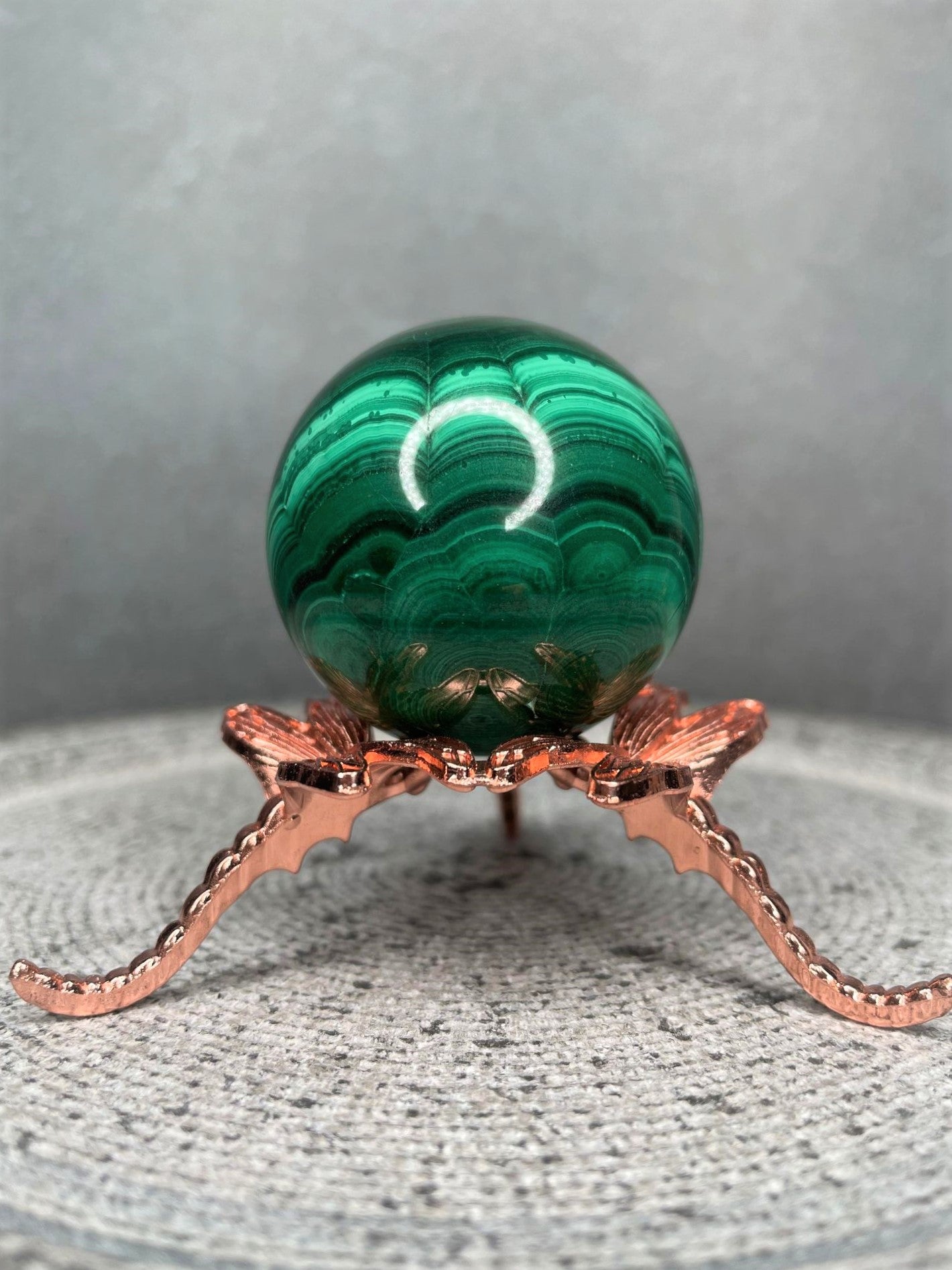 Natural Malachite Crystal Sphere Heart Chakra – Crystals Melbourne ...