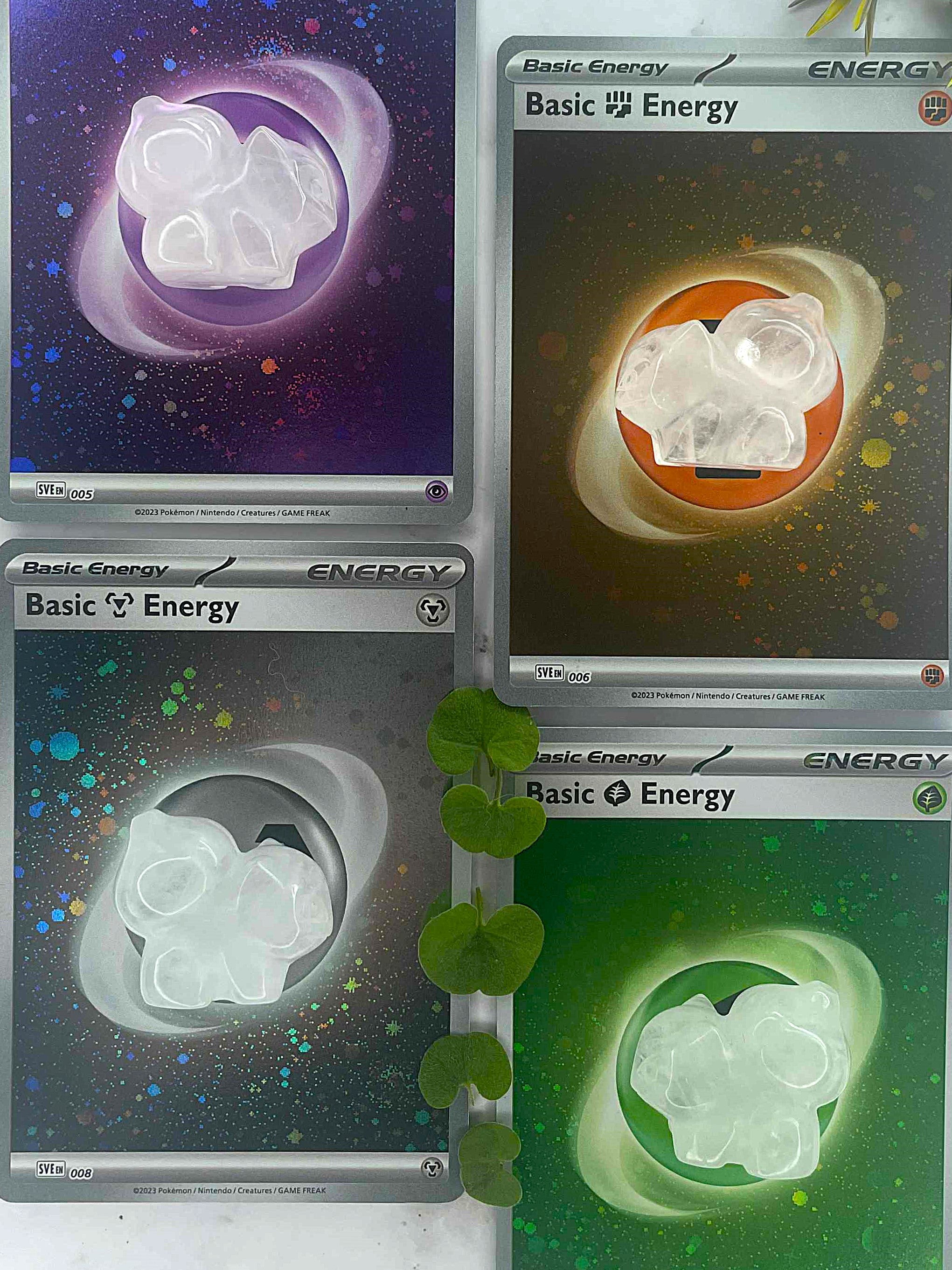 Bulbasaur Clear Quartz Crystal Pokémon Carving 1pc Intuitively Chosen ...
